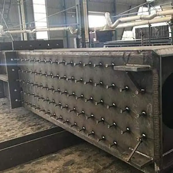 H Shaped Steel Column Structure, Stud Welded Steel Column Structure ...